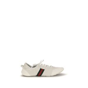 Gucci | Shoes | Gucci White Calf Leather Bos Taurus Low Top Womens ...